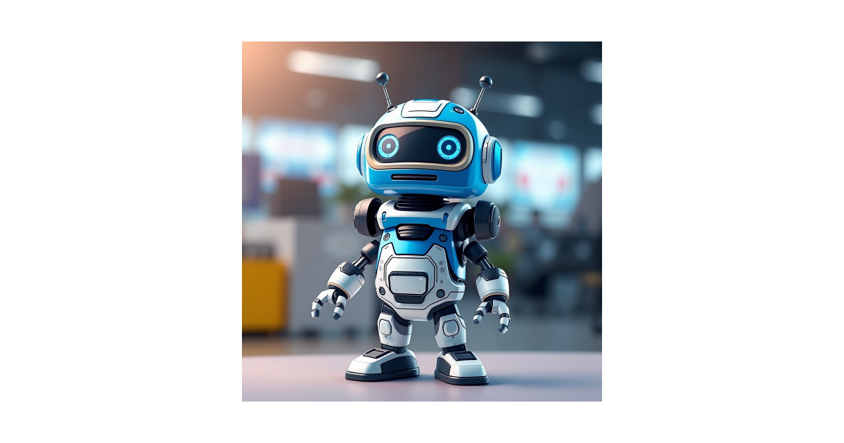 Cute But High Technology Mascot | AI Vector Graphic