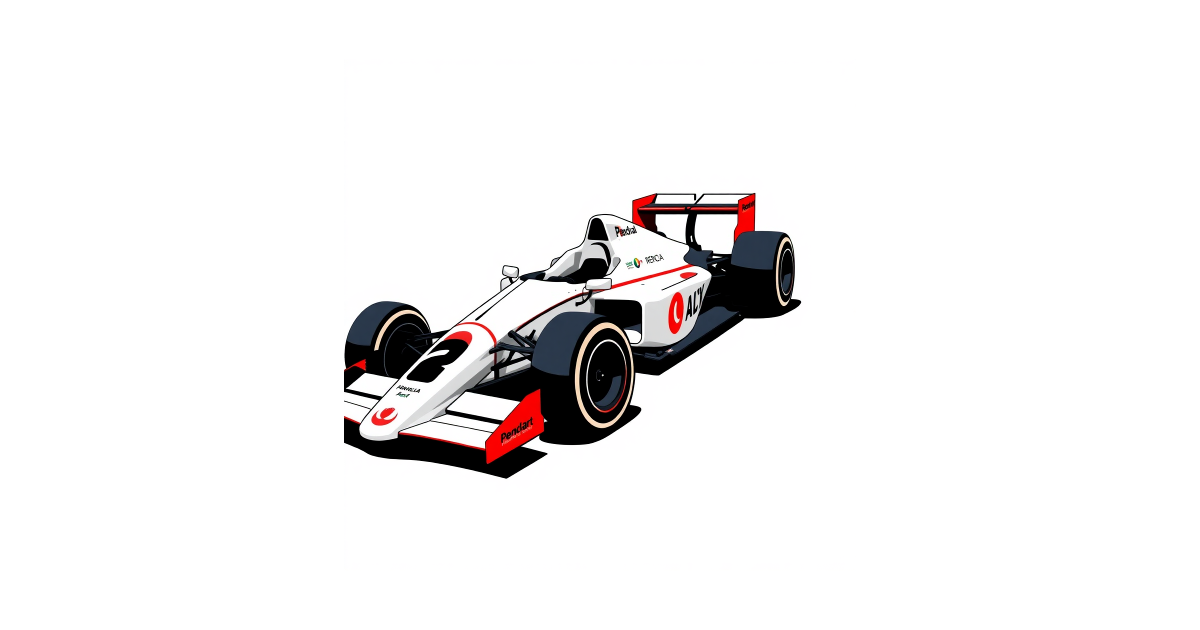 Side View, Formula 1, Vector, | AI Vector Graphic