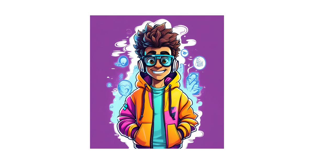 Genius Cartoon Characters | AI Vector Graphic