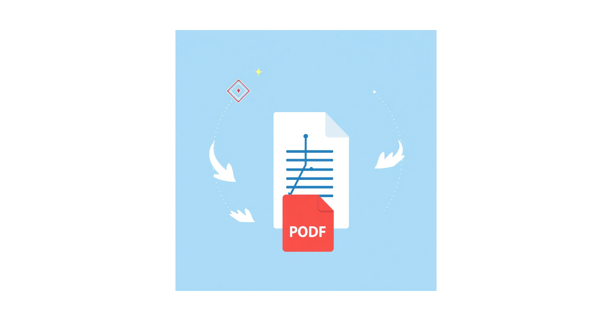 Pdf To Word Converter, Vector, | AI Vector Graphic