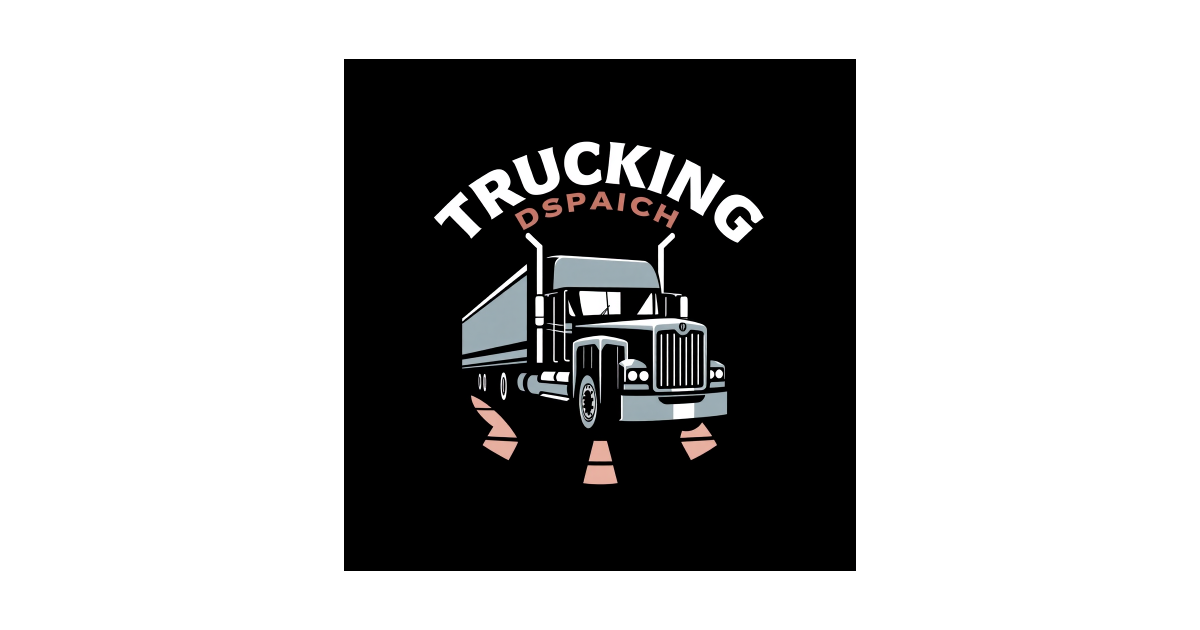 Logo For A Trucking Dispatch | AI Vector Graphic