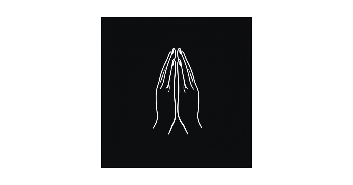 Simple Vector Graphic, Prayer | AI Vector Graphic