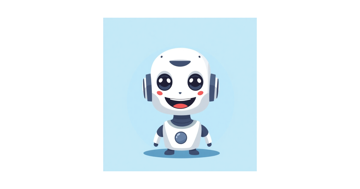 Chat Bot Avatar, For Commercial | AI Vector Graphic