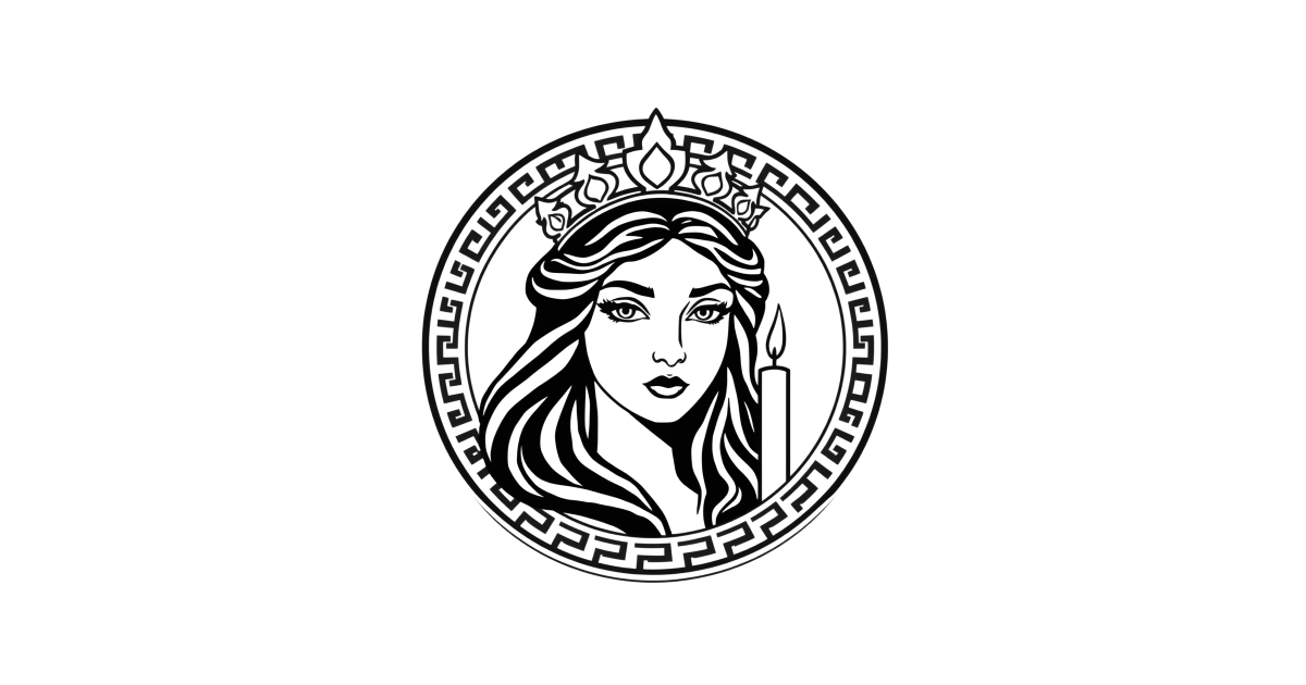 Logo Must Be In A Round Emblem | AI Vector Graphic